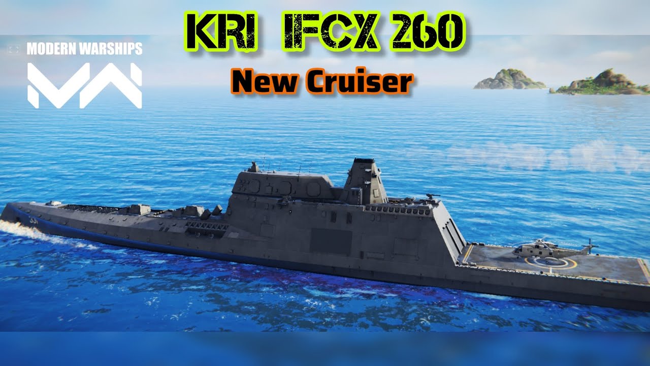 Modern Warships: KRI IFCX 260 New Battle Pass Ship - YouTube