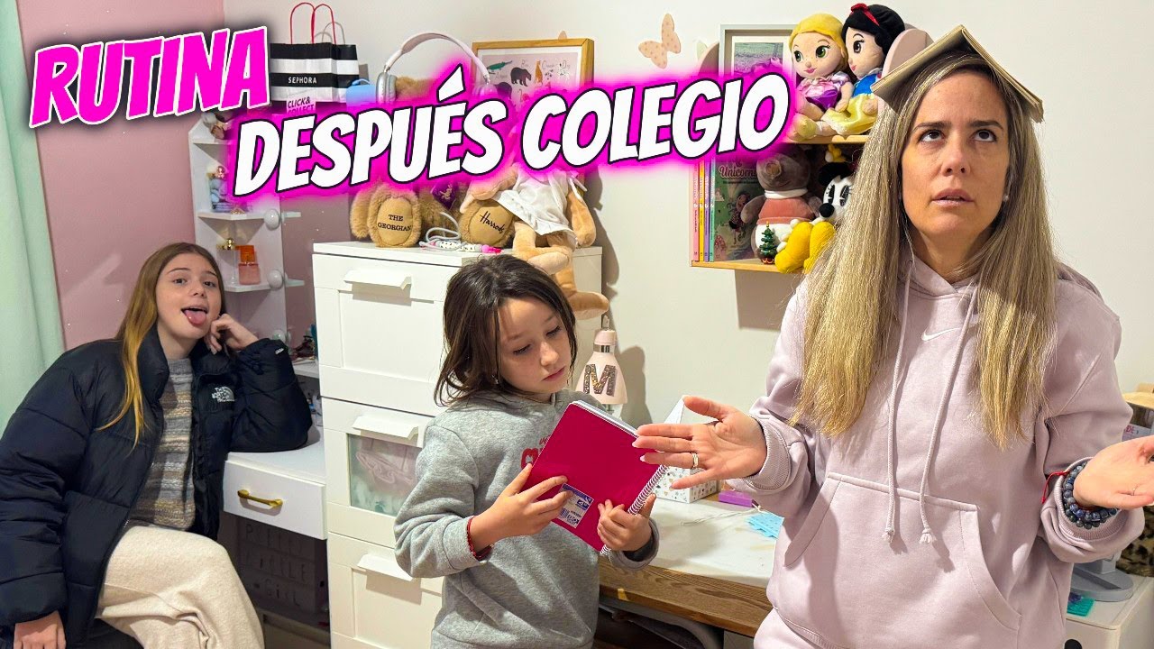 RUTINA DE TARDE DESPUES DEL INSTITUTO con DANIELA GO y MARTINA - YouTube