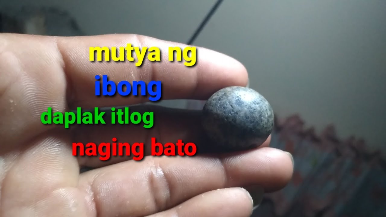 mutya ng ibong daplak itlog naging bato - YouTube