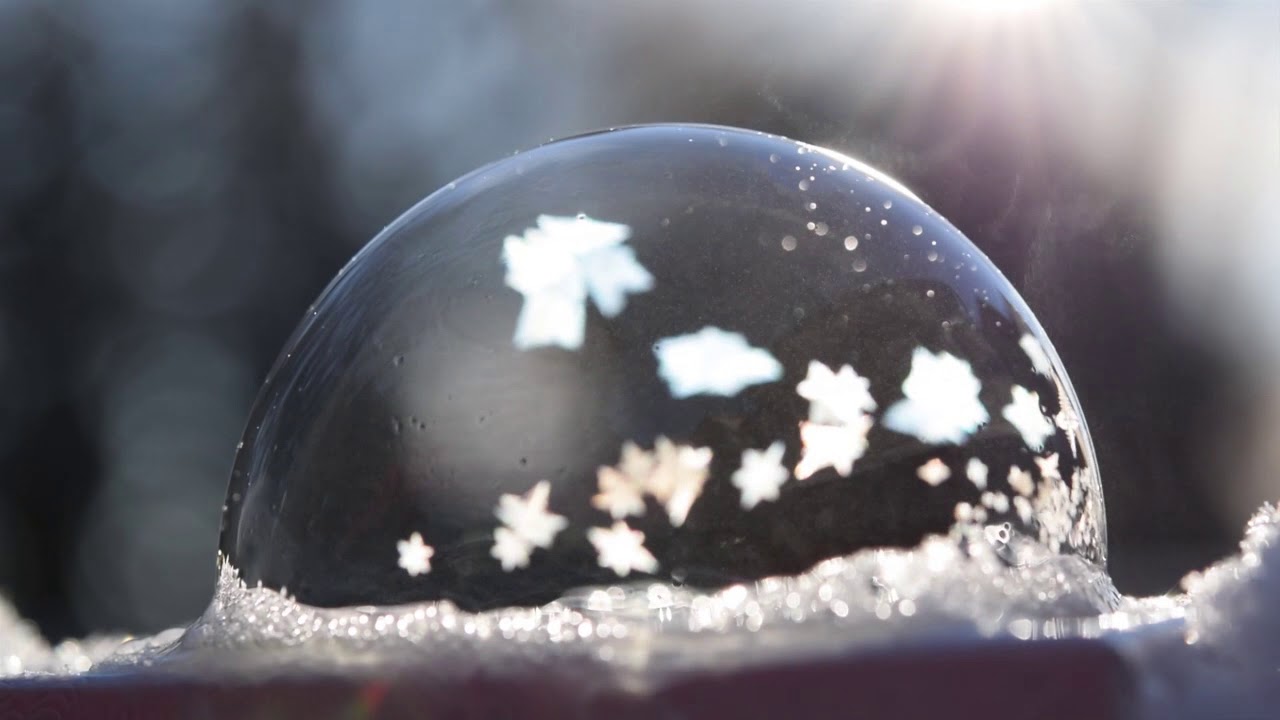 Ice Bubbles. - YouTube