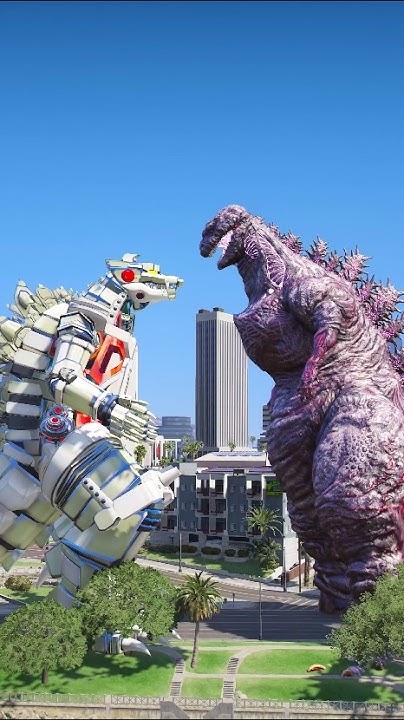 Shin Godzilla vs Mechagodzilla Singular Point - YouTube