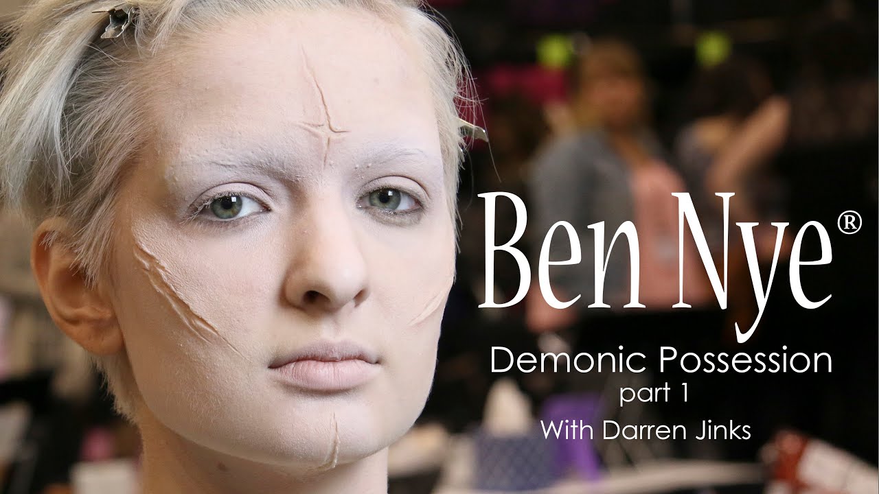 How To: Demonic Possession Part 1 with Ben Nye Makeup - YouTube