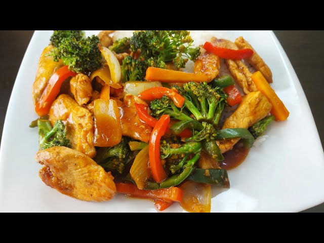 Pollo Con Verduras Chifa