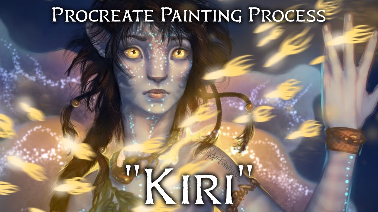 Kiri - Procreate Painting Process - YouTube