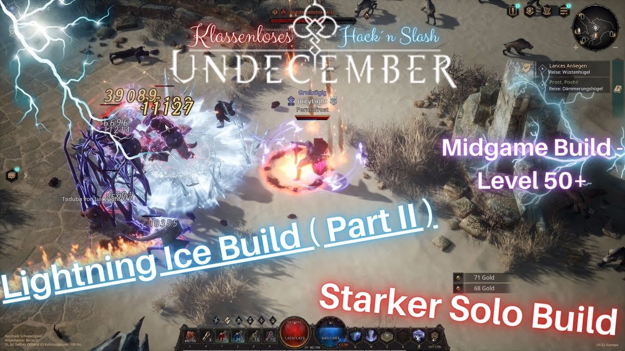 Undecember || Lightning Ice Build ( Part II ) || Midgame Build Level 50 ...