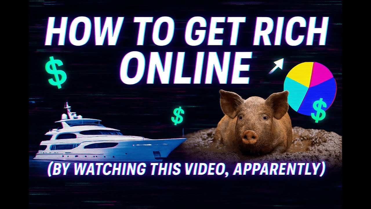 How to Get Rich Online (By Watching This Video, Apparently) - YouTube