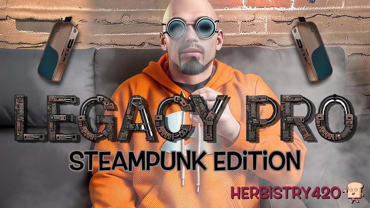 Sexiest Vape On The Market? | AirVape Legacy Pro Steampunk 2023 Usage ...