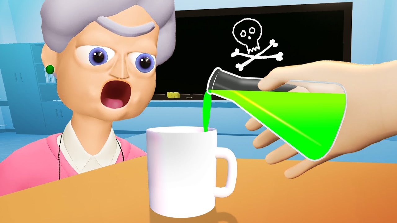 I Put POISON In My Teachers Coffee Cup! - Bad Boy Simulator VR - YouTube
