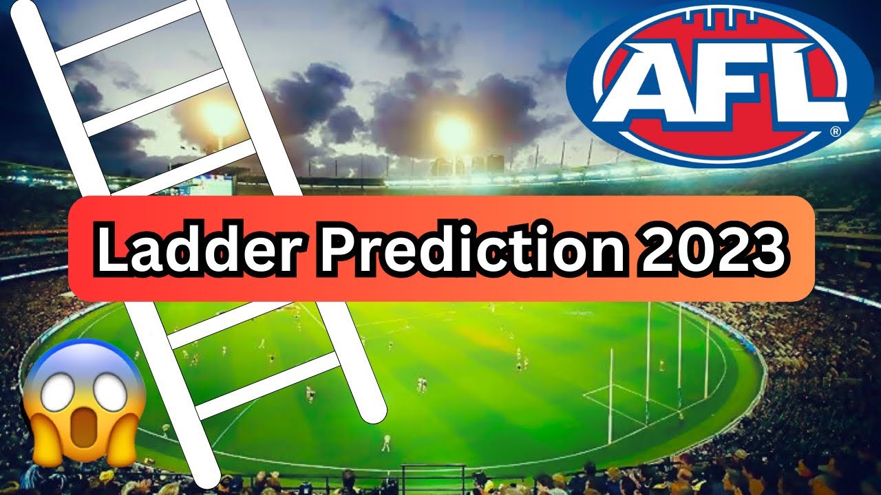 AFL 2023 Ladder Prediction - YouTube