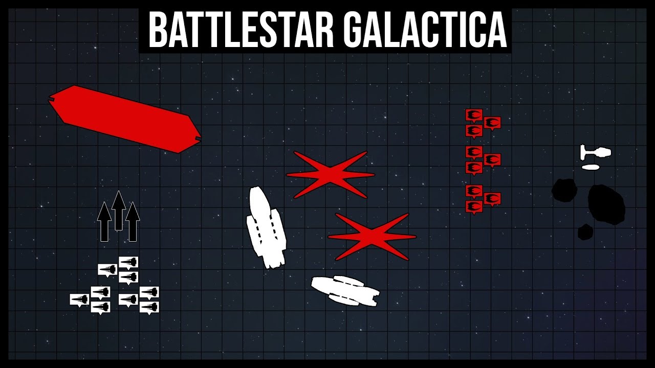 The Battlestar Galactica's First Major Victory | BSG Battle Breakdown ...