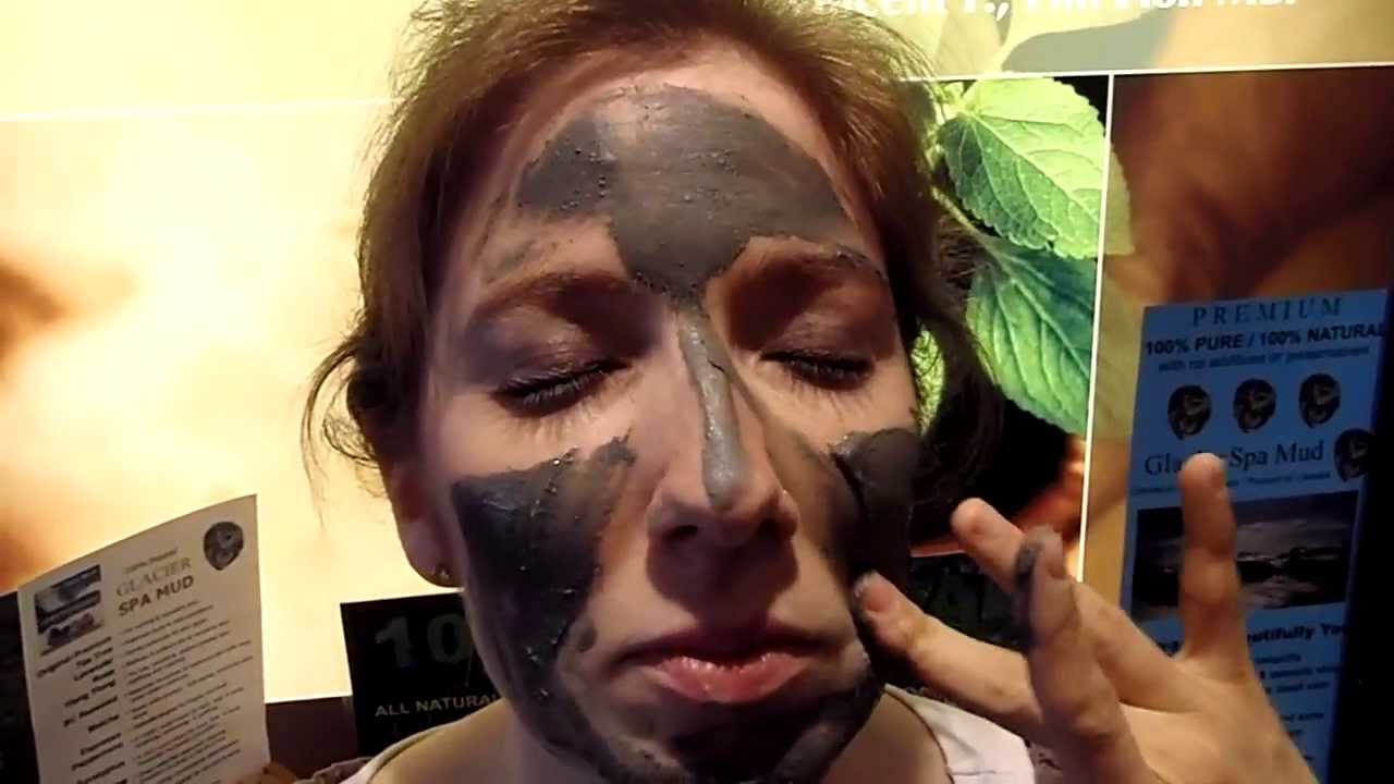 How to Glacier SPA MUD demo treatment Canada's Best # 1 facial Glacial ...