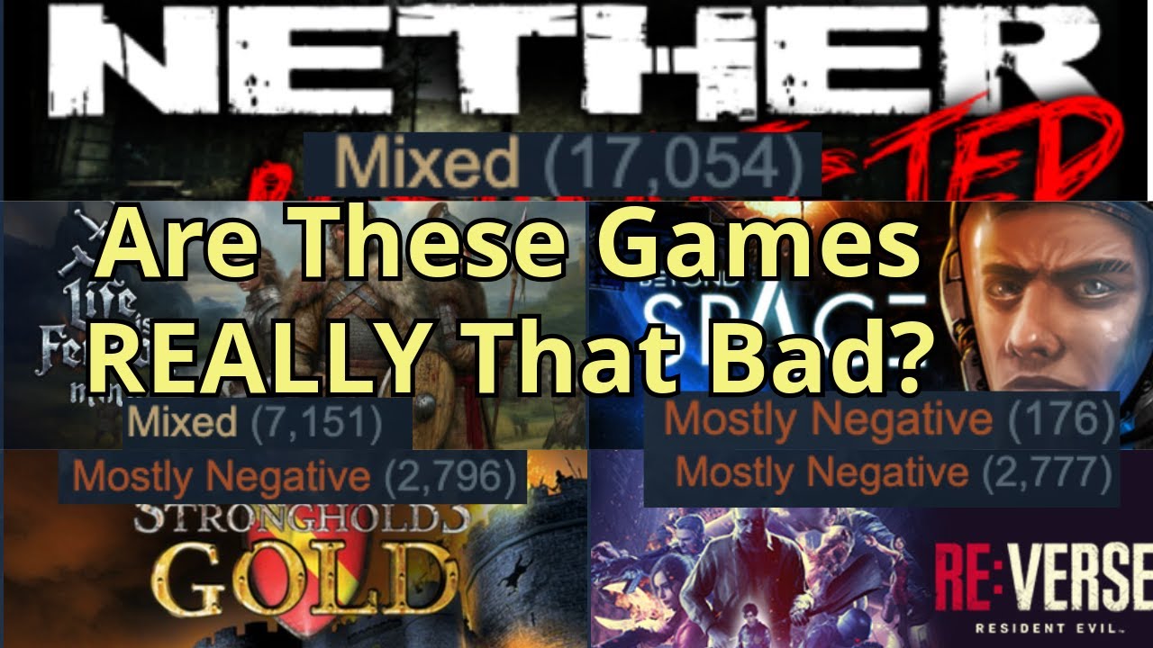 Testing the 5 Worst Reviewed Games on Steam – Here's What Happened ...