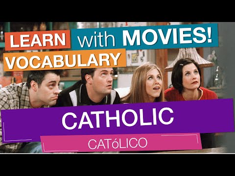 English vocabulary: 'CATHOLIC'