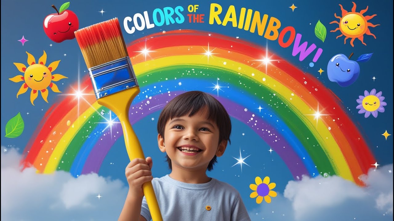 The Colors of the Rainbow | Learn Colors with Fun Songs for Kids ...