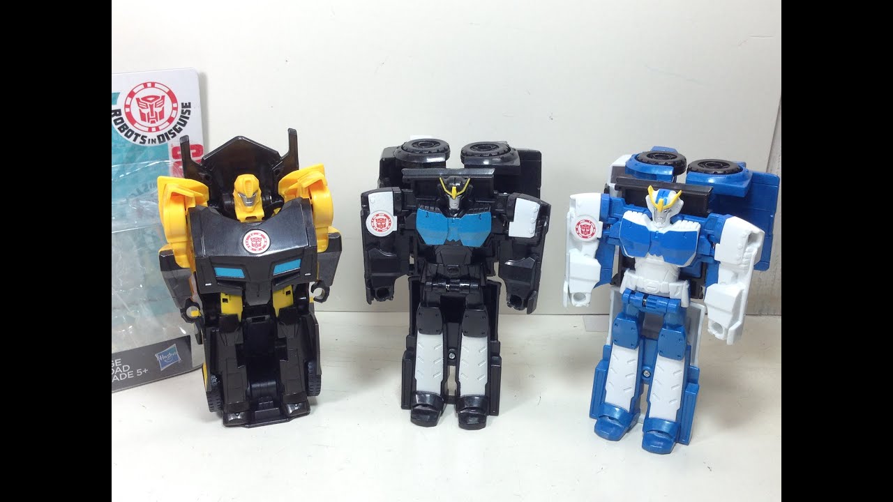 1 Step Patrol Strongarm Transformers Robots In Disguise Review - YouTube