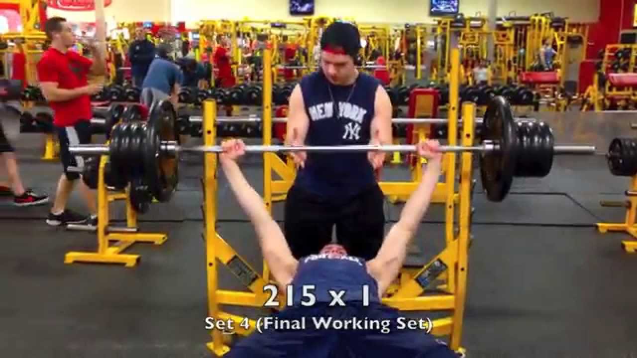 Current Bench Routine & Deadlift PR - YouTube