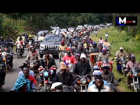 Watch as MP Alfred Mutai Lands in Kuresoi like a King after Voting 'YES ...