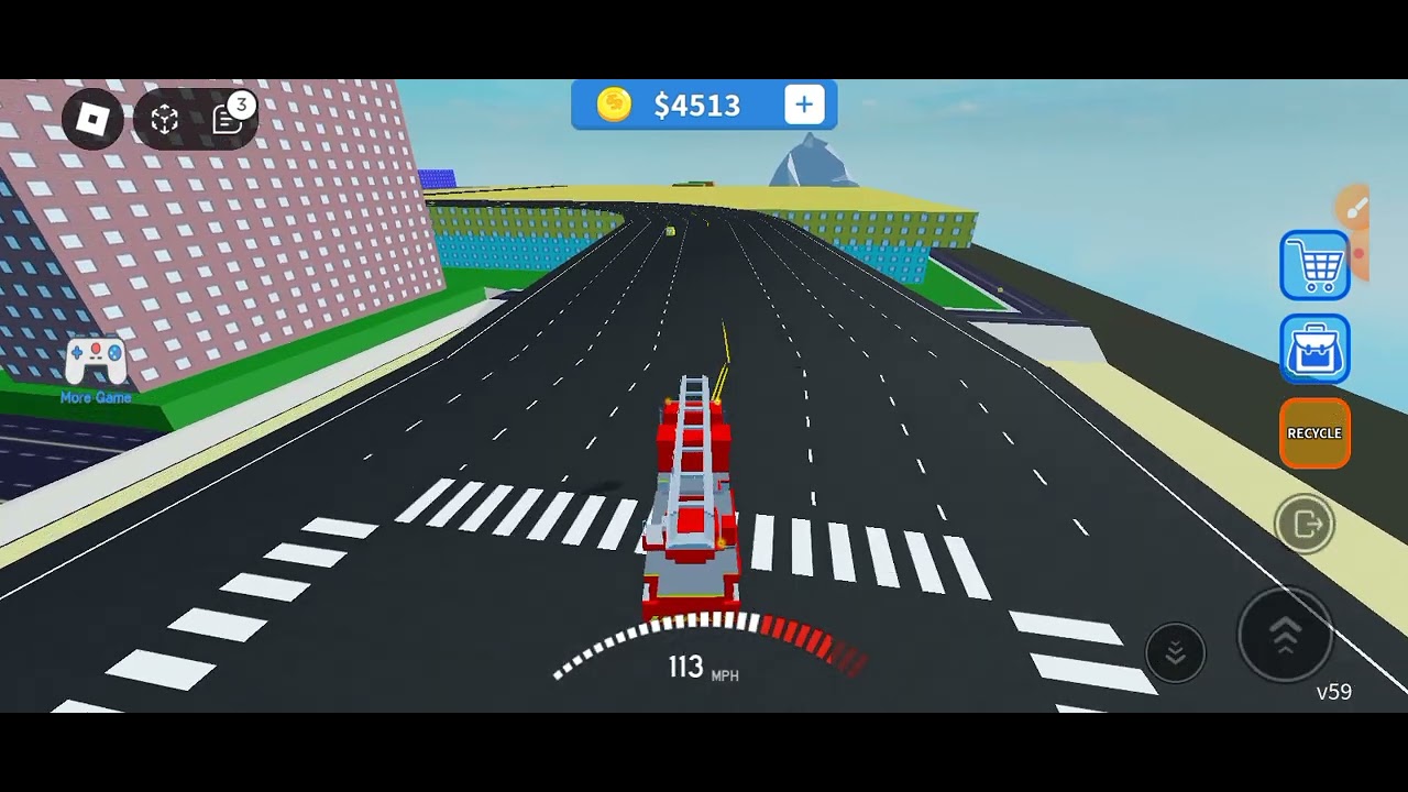 Driving fire truck part 1 - YouTube