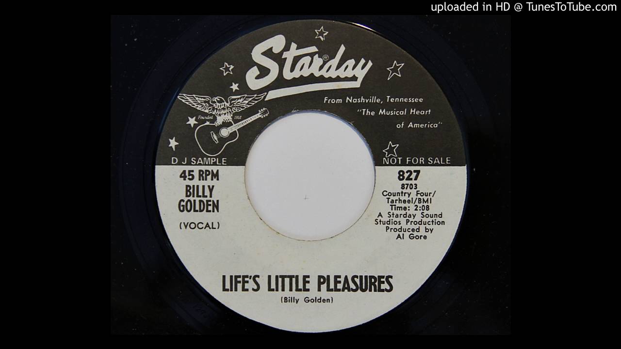 Billy Golden - Life's Little Pleasures (Starday 827) - YouTube