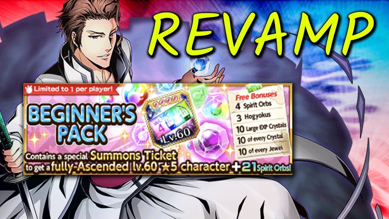 Beginner's Ticket Revamp! Vol.4 - Vol.5 [Bleach Brave Souls] - YouTube