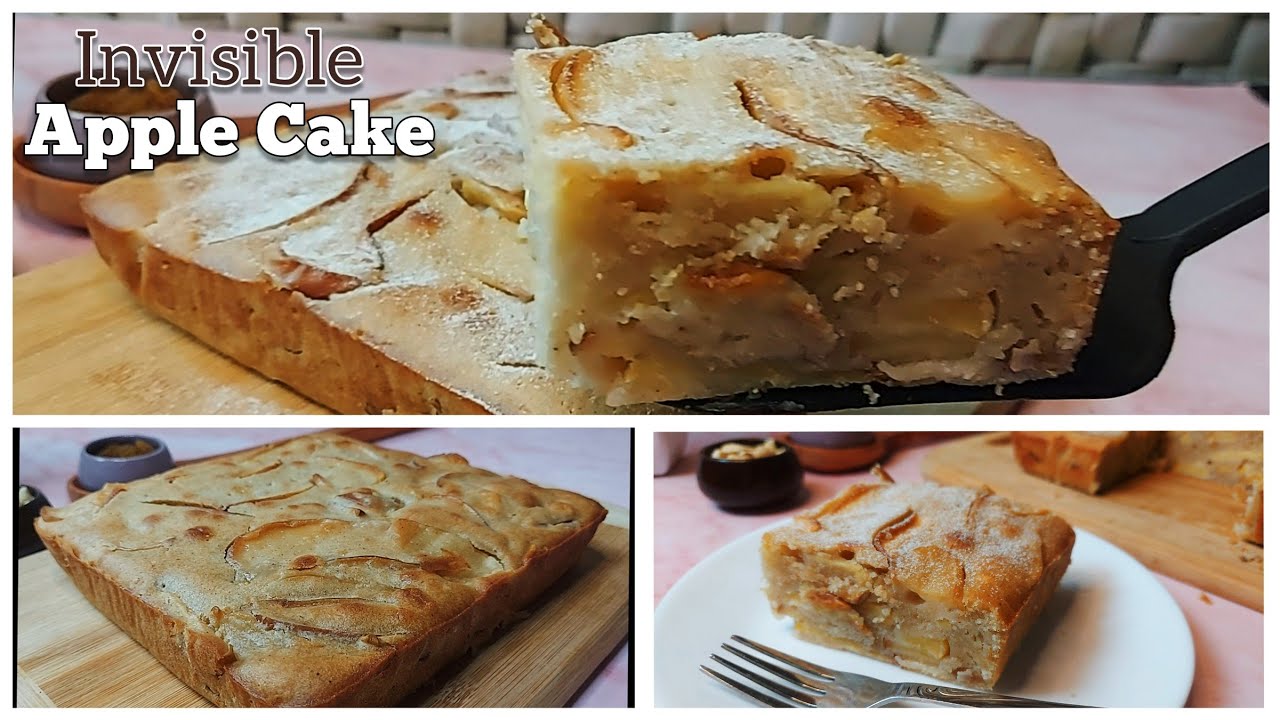 Apple cake | Invisible apple cake | More apples than dough | Best Cake ...