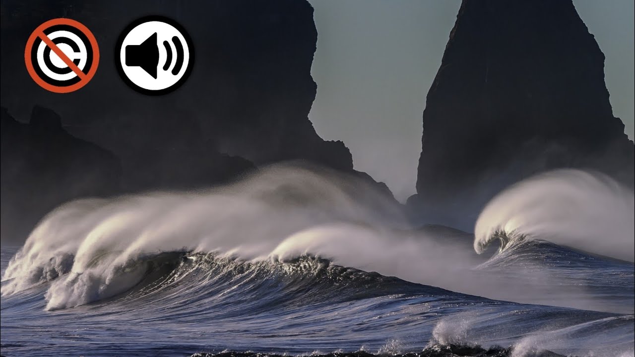 Heavy Sea Wave Sound Effect - Cyclone Wave Sound | No Copyright Sound ...