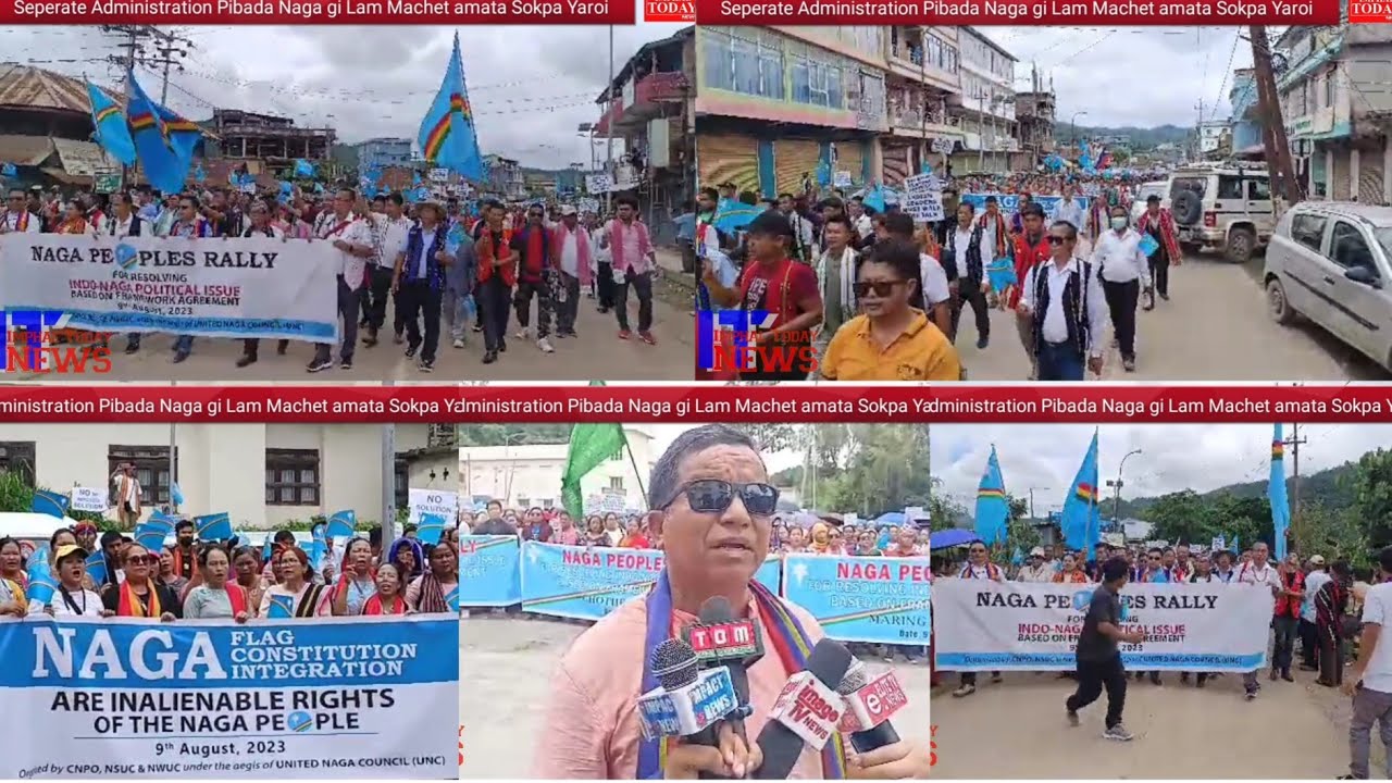 Naga Peoples Rally for Resolving Indo Naga Political Issue Based on ...