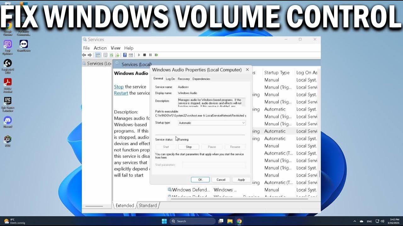 How To Fix Windows 11 Volume control not working - Easy Fix - YouTube