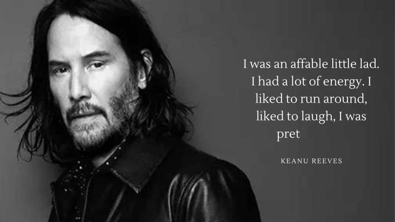 Quotes power from Keanu Reeves ( Canadian actor ) - YouTube