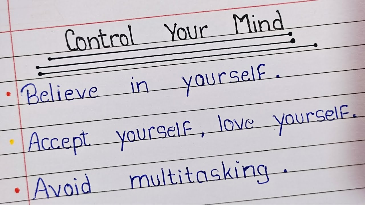 How To Control Your Mind | Control Your Mind | Study Koro | - YouTube