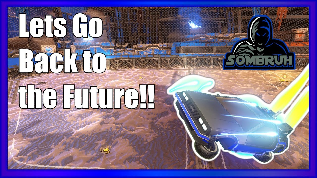 Rocket League Car Showcase ep. 12 | DeLorean Time Machine | - YouTube