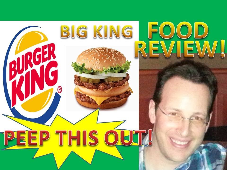 Burger King® Big King Review! Peep THIS Out! - YouTube