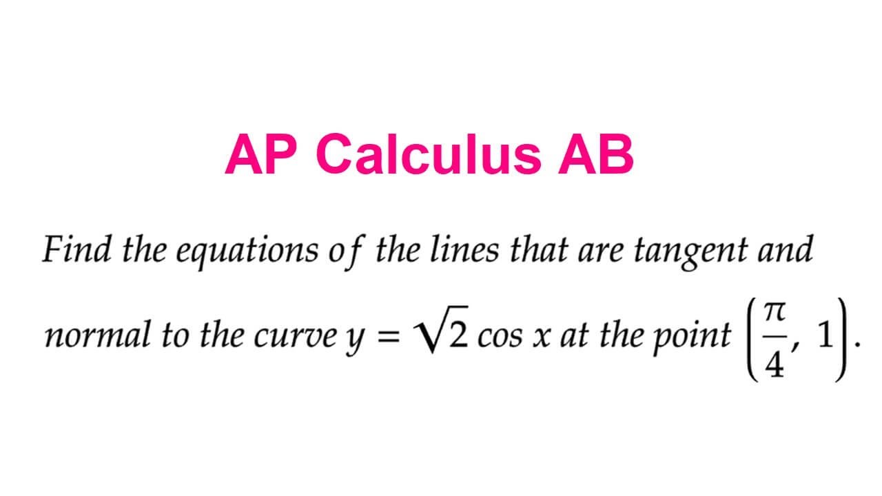 AP Calculus AB - YouTube
