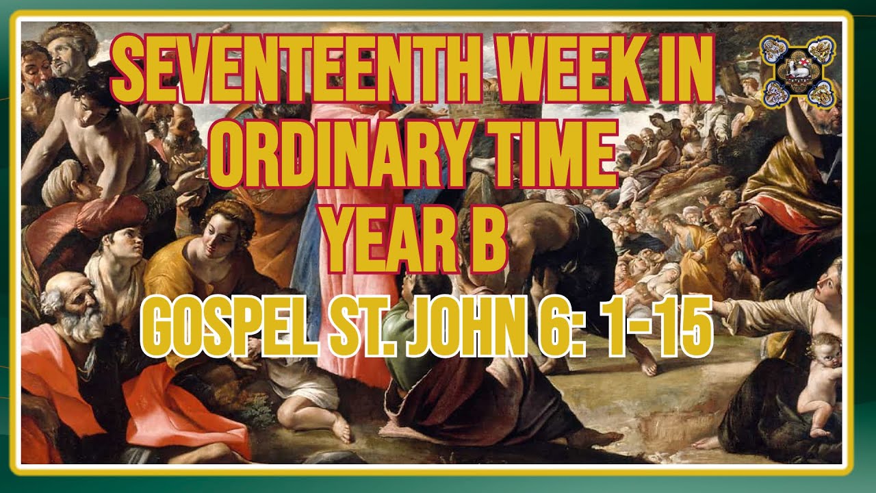 Comments on the Gospel of The Seventeenth Sunday in Ordinary Time Year ...