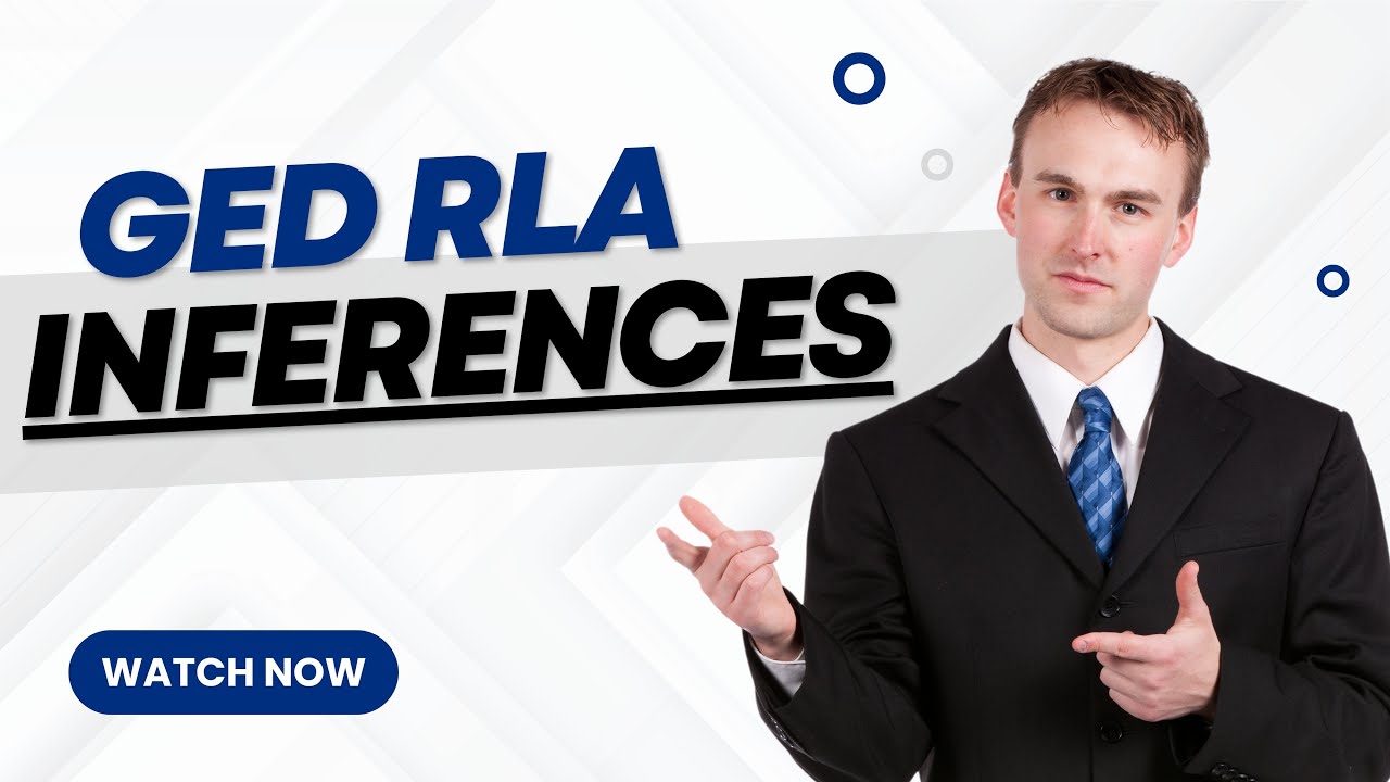GED RLA Inferences | Read Like a PRO GED English Making Inferences in ...