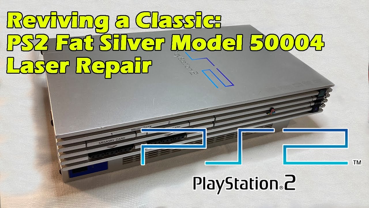 Reviving a Classic: PS2 Fat Silver Model 50004 Laser Repair - YouTube
