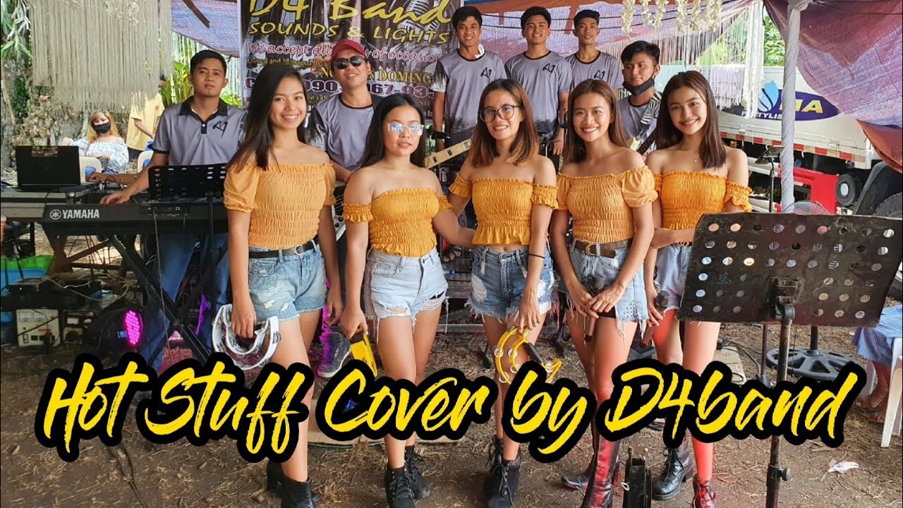 Hot Stuff Cover By D4 Band - YouTube