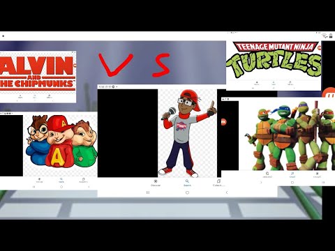 Alvin and the chipmunks vs Teenage mutin ninja turtles Cartoon beatbox ...