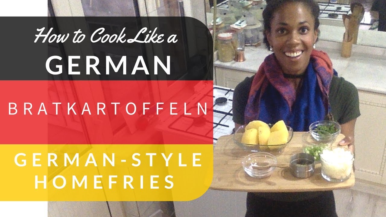 Bratkartoffeln: German-Style Home Fries (Vegetarian Version) - YouTube