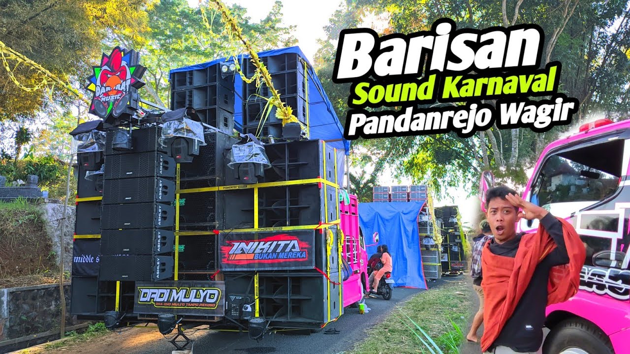 Barisan Sound Karnaval Di Garis Start Karnaval Pandanrejo Wagir Malang‼ ...
