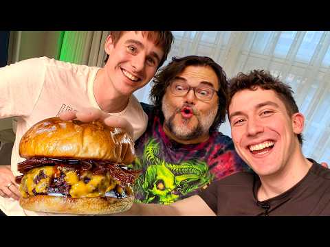 We fed Jack Black the Best Burger in the World!