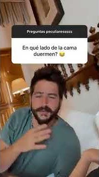 Evaluna y Camilo en que lado de la cama duermen - YouTube