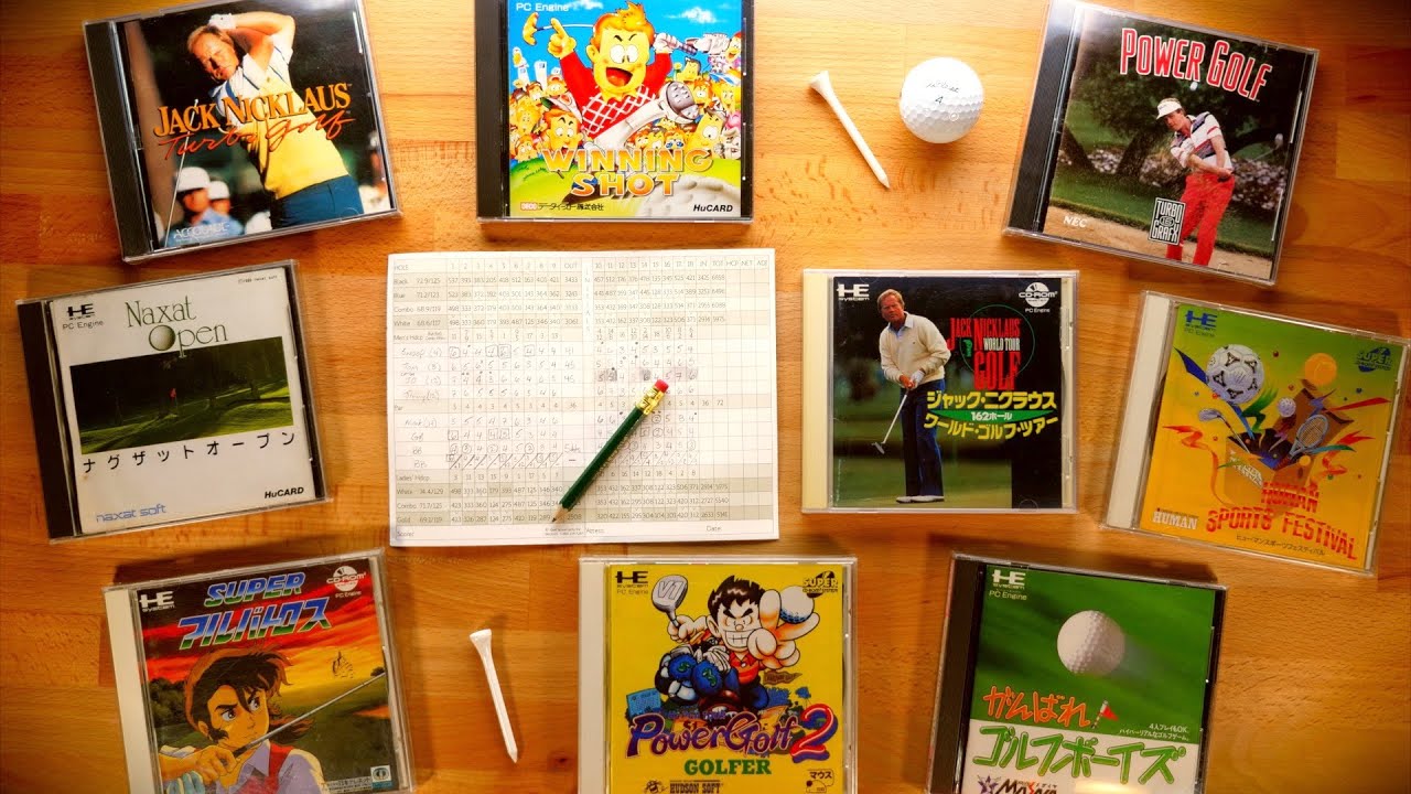 Golfing on the TurboGrafx-16 and PC Engine | CGQ+ - YouTube