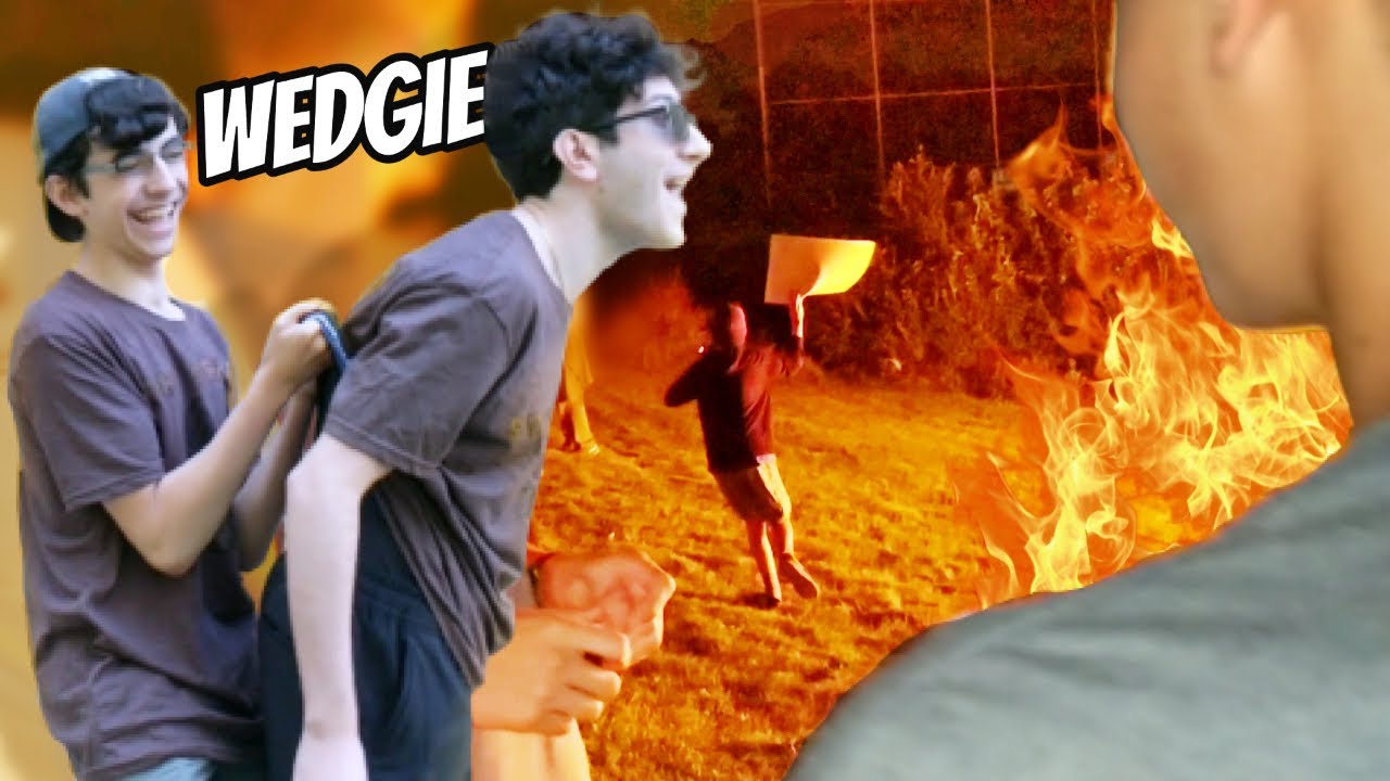 EXTREME DARE CHALLENGE! *HORRIBLE WEDGIE* - YouTube
