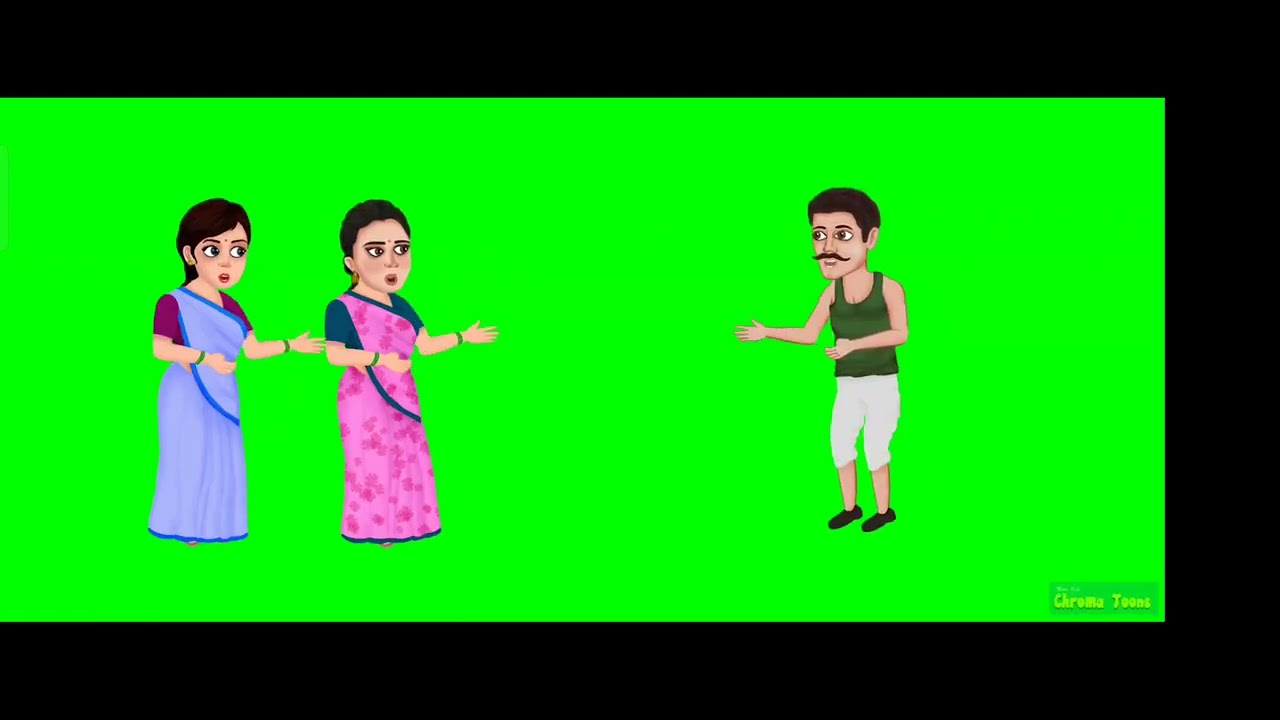 Green screen / Copyright Free / cartoon / creator / green background ...