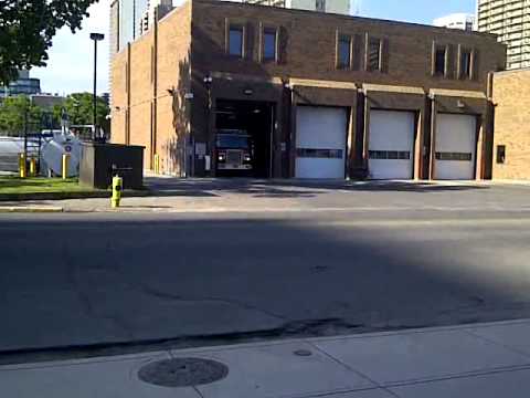 Calgary Fire Department Rescue 2 responding - YouTube