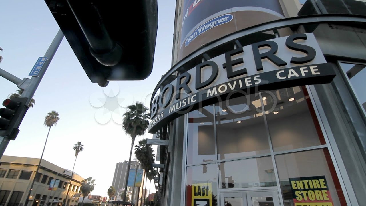 Borders Books Closing 02. Stock Footage - YouTube