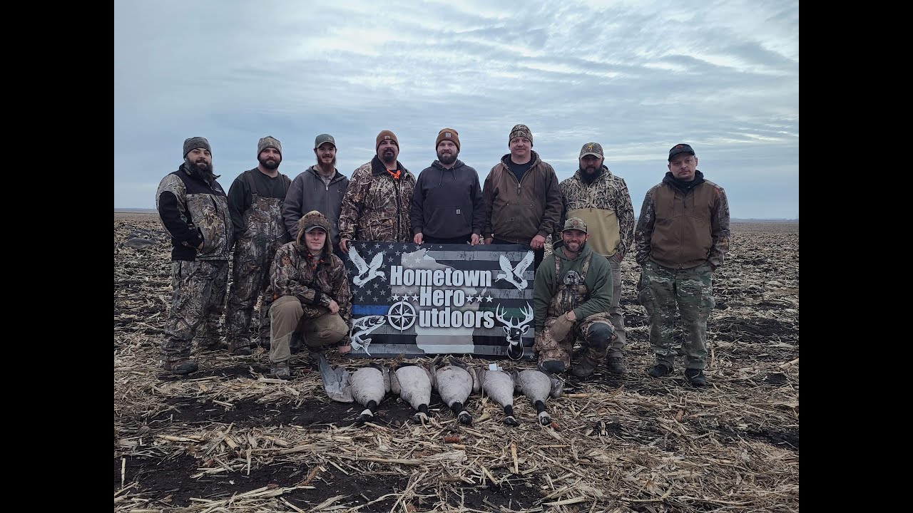 Pit Properties guided goose hunt - YouTube