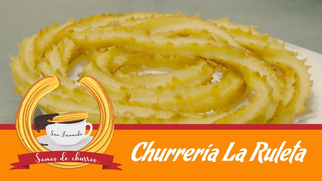 ¡Somos de churros! Café bar La Ruleta - YouTube