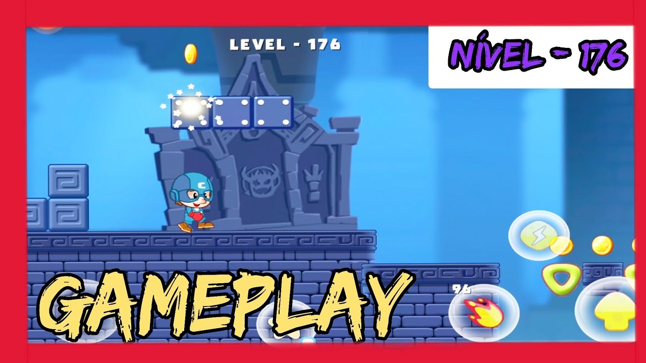 Super Mano Bros Run - Nível 176 Gameplay 4K 30Fps - YouTube